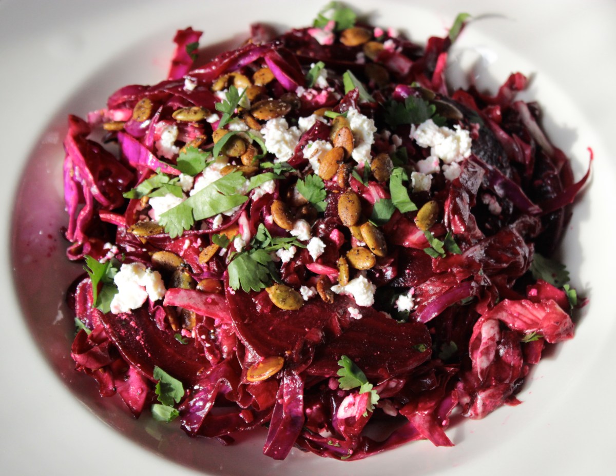 Ruby Salad with Feta and Spicy Pepitas – Big Sis Little Dish