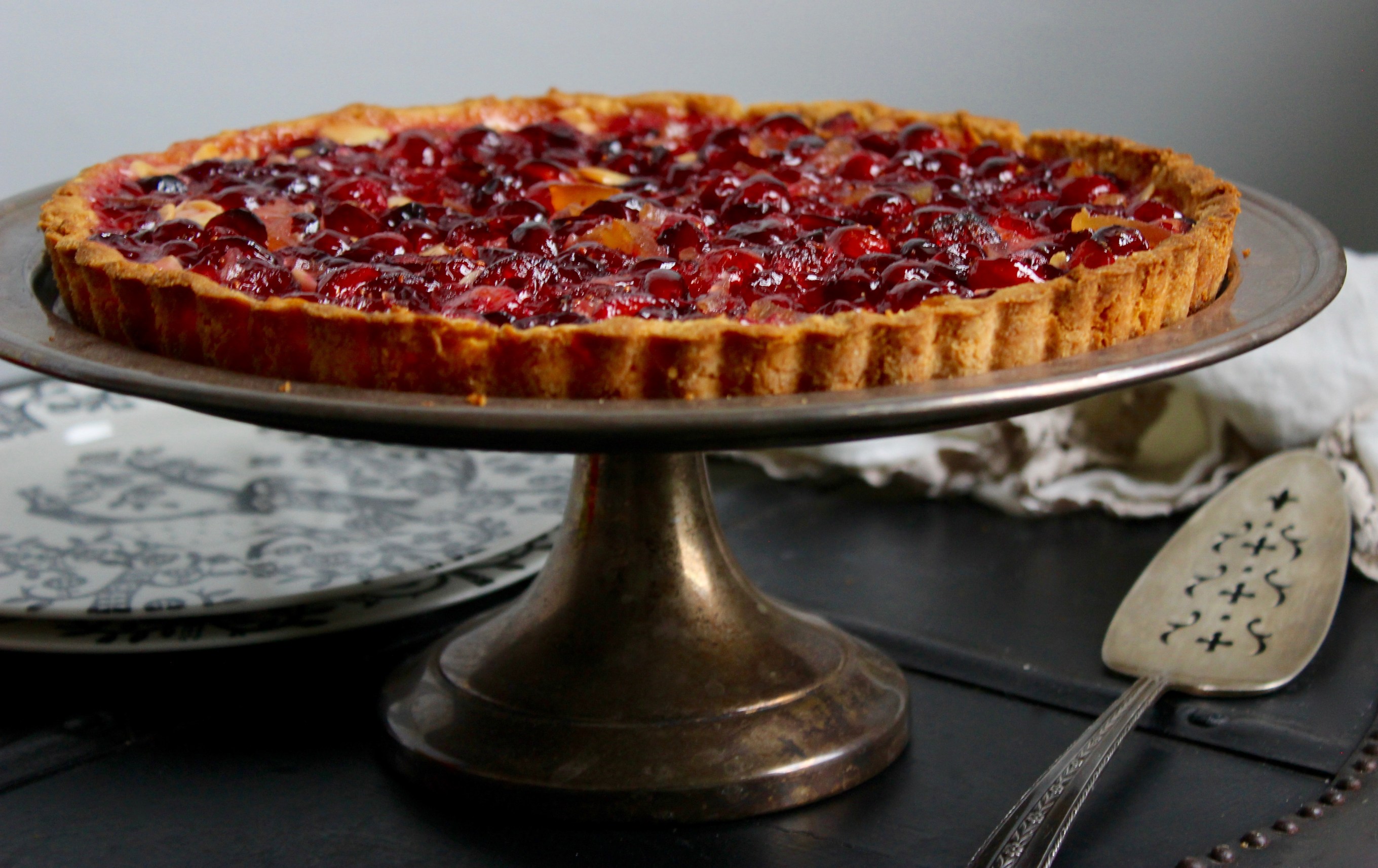 Cranberry, Almond, Ginger Tart (gluten-free) – Big Sis Little Dish